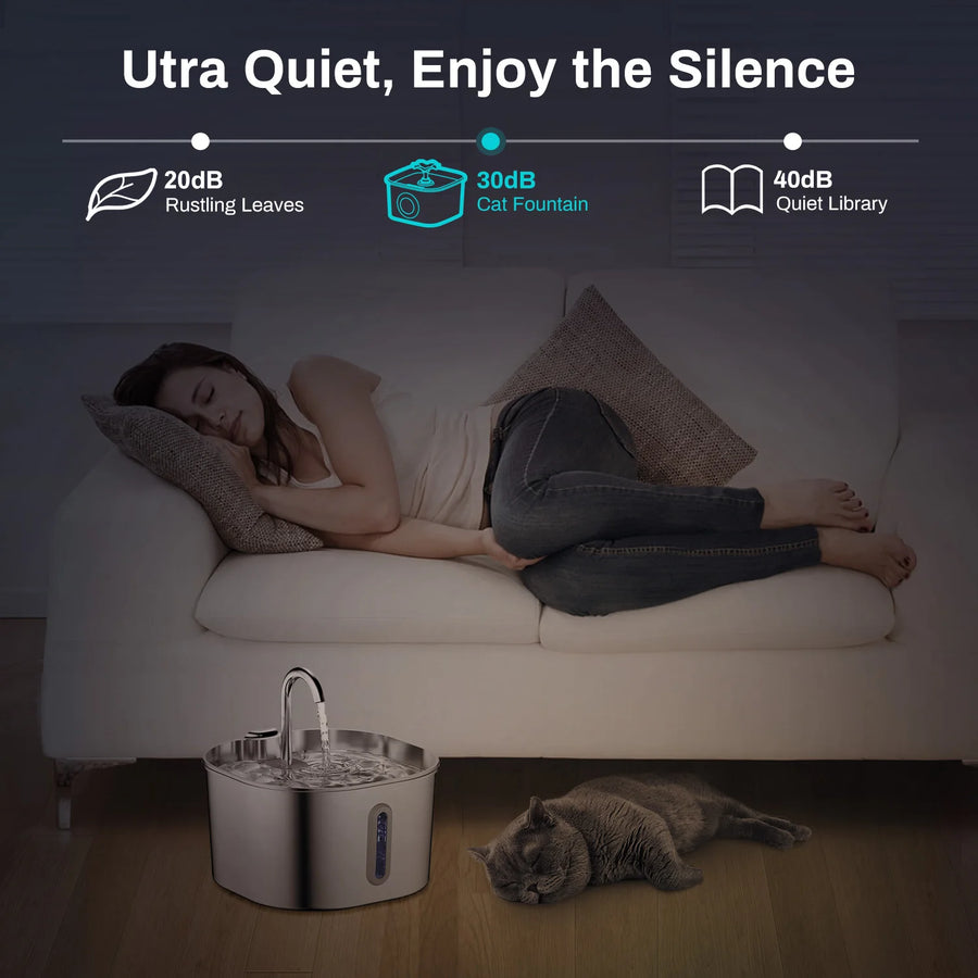 Silent Cat Water Fountain – Mijn winkel